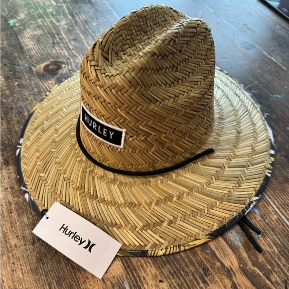 Hurley | Accessories | Hurley Bayside Straw Lifeguard Hatprotection ...
